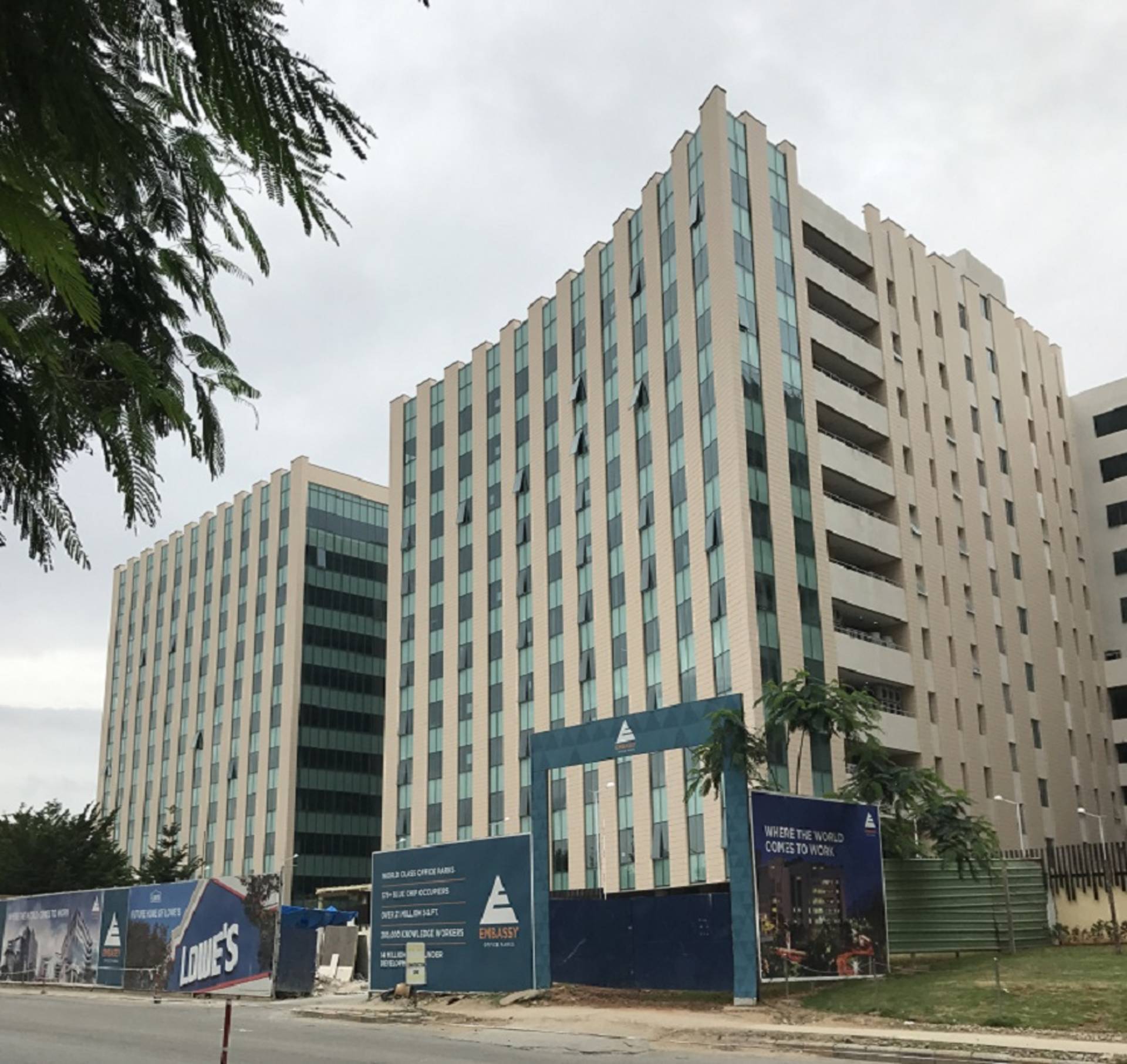 Embassy Manyata Business Park - L2 Block - Willow, Outer Ring Road ...