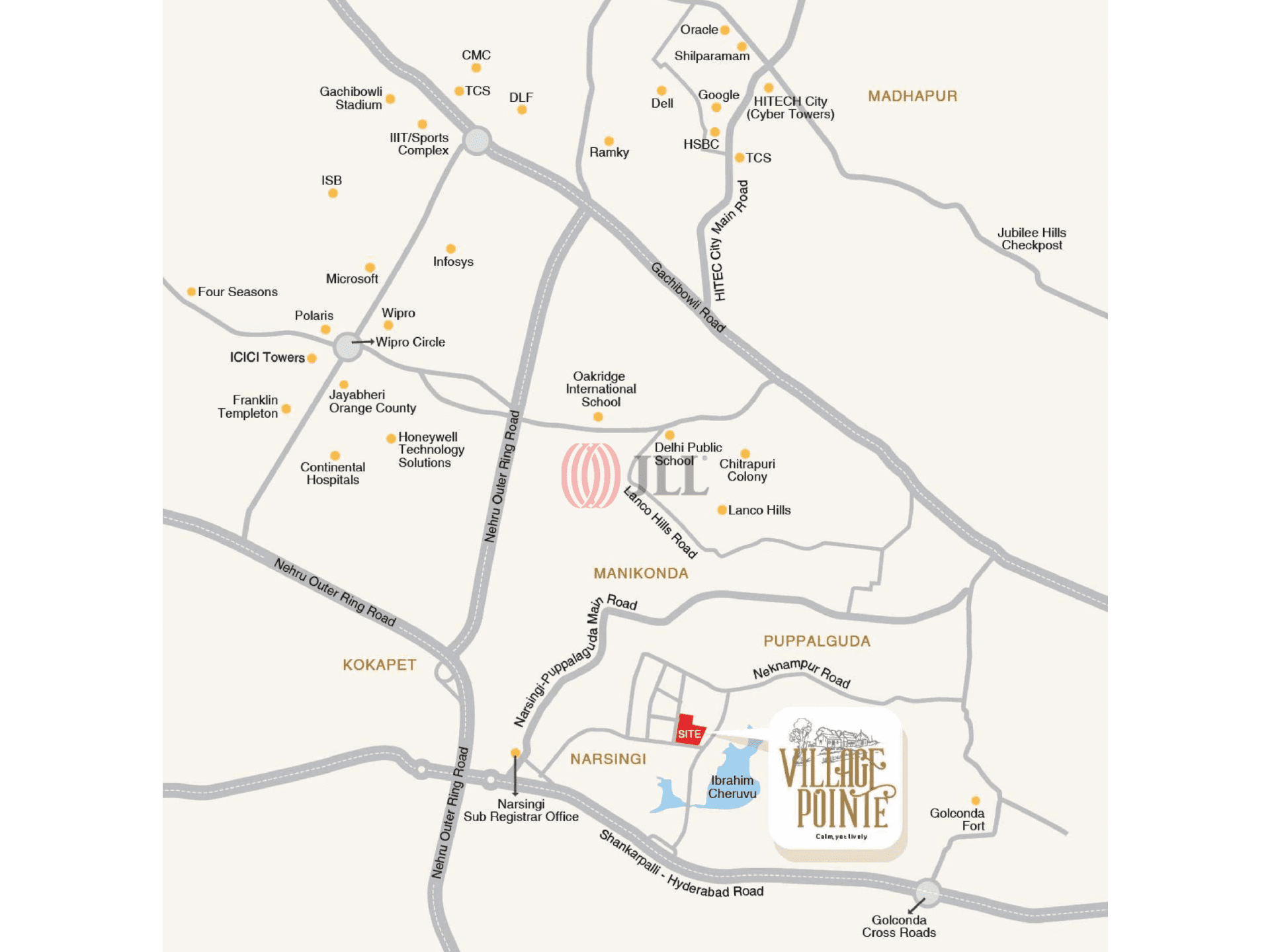 Village Pointe | Huda, Neknampur Road, | Hyderabad Apartments ...