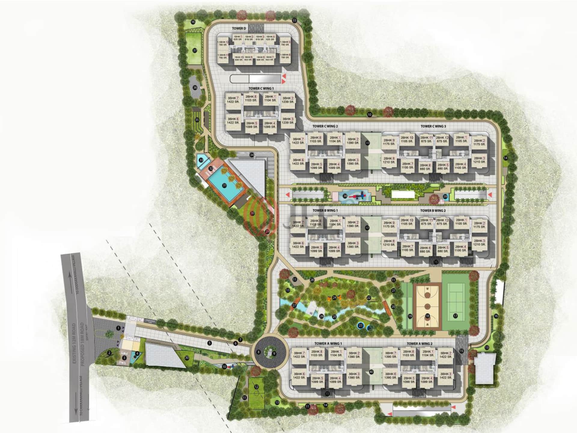 DSR Highland Greenz | Chikkanayakana Halli Rd, | Bengaluru Apartments ...