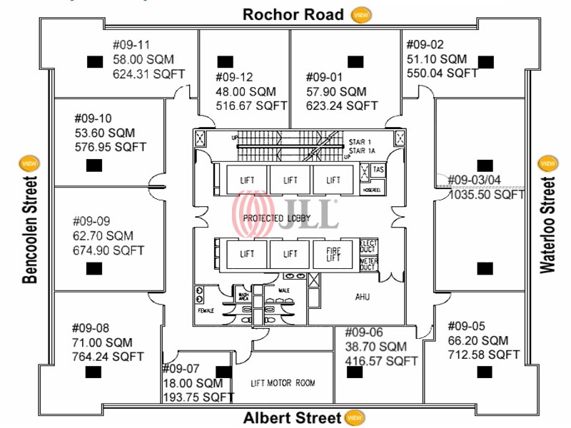 OG Albert Complex office tower | 60 Albert Street, | Singapore Office ...