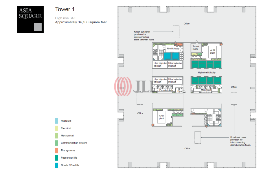 Asia Square Tower 1 | Singapore properties | JLL SG
