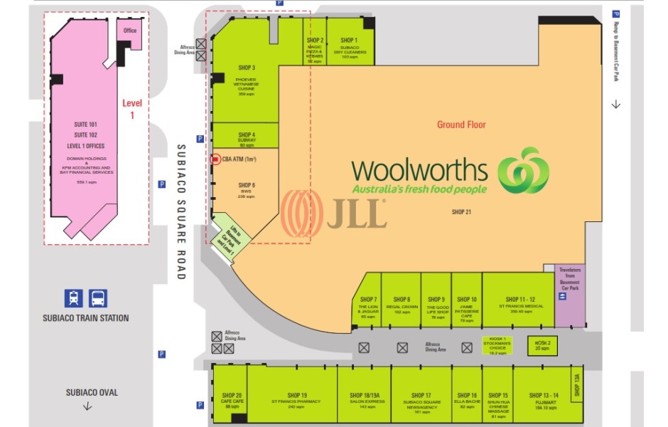 Subiaco Square | 29 Station Street | Subiaco Retail properties | JLL ...