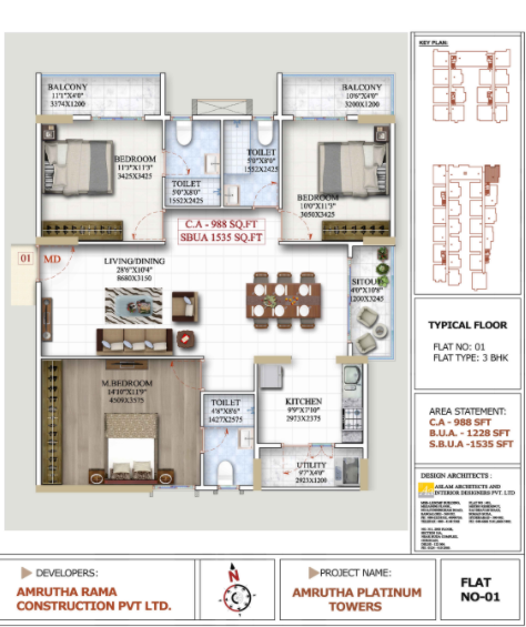 Amrutha Platinum Towers | Sy. no 51, Nallurahalli Siddapura Road, Lord ...