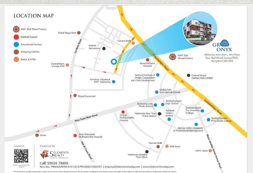 G R Onyx | RWF West Colony, Yelahanka New Town, Bengaluru, Karnataka ...