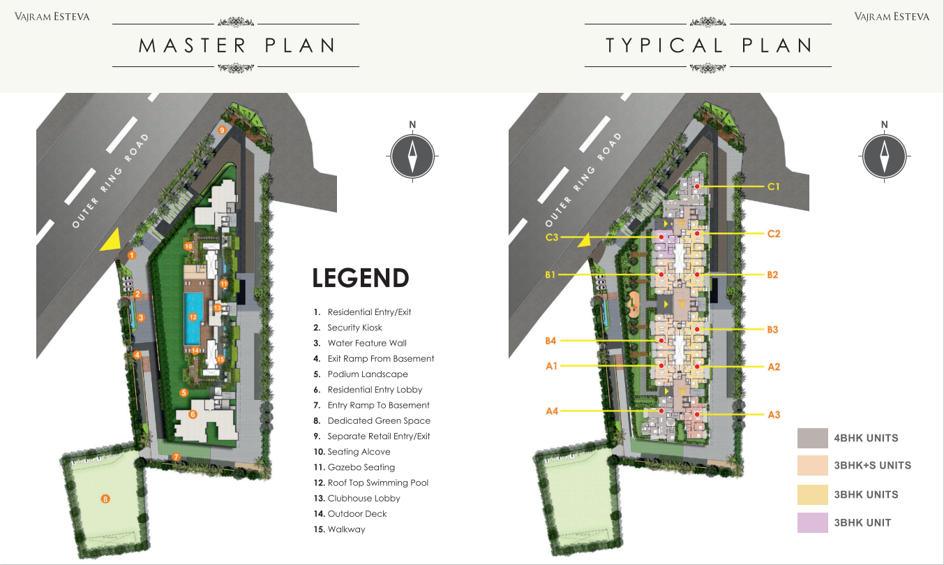 Vajram Esteva | Marathahalli-Sarjapur Outer Ring Road Bellandur ...