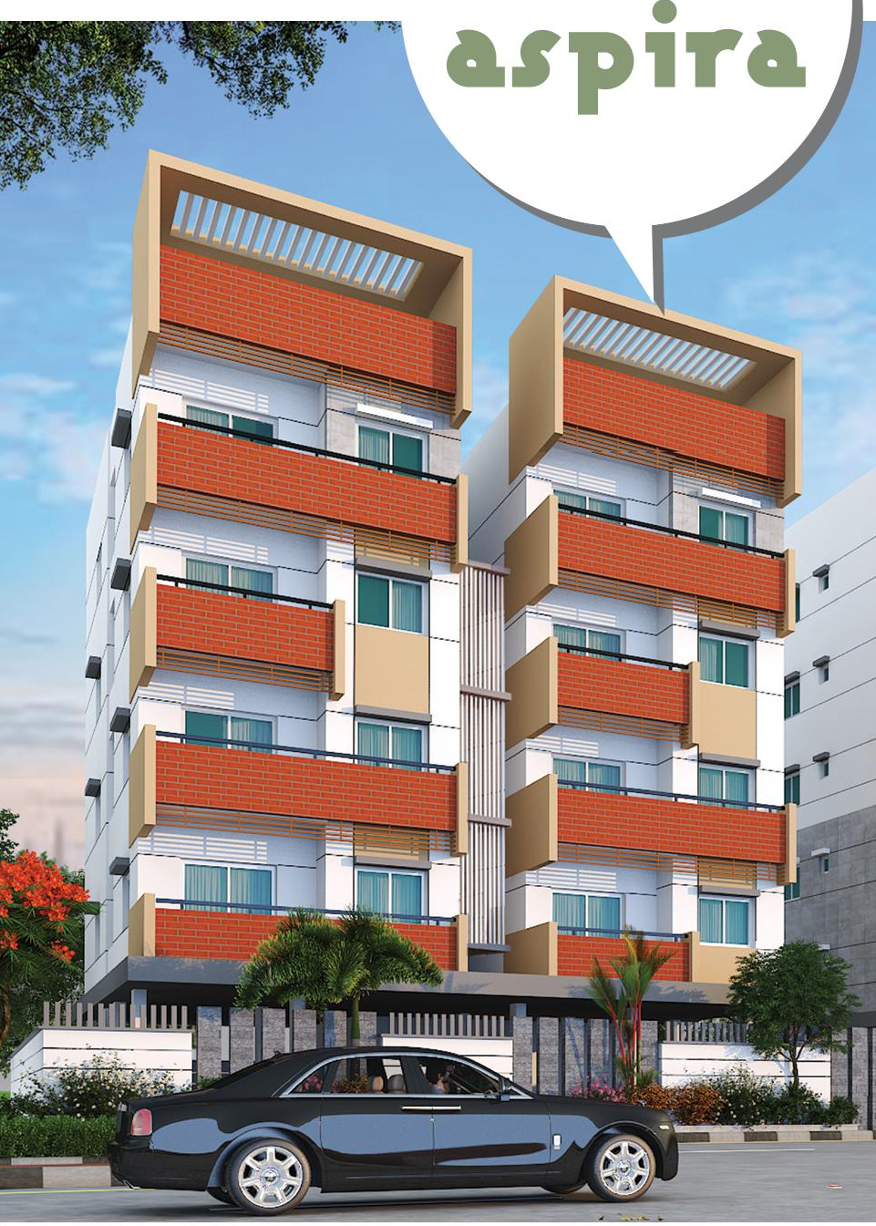 Aspira | Willowish, Sai Srinivas Gardens, | Hyderabad Apartments ...