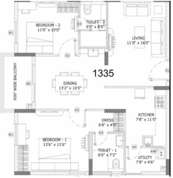 ASBL Lakeside | Chaitanya Enclave, | Hyderabad Apartments properties ...