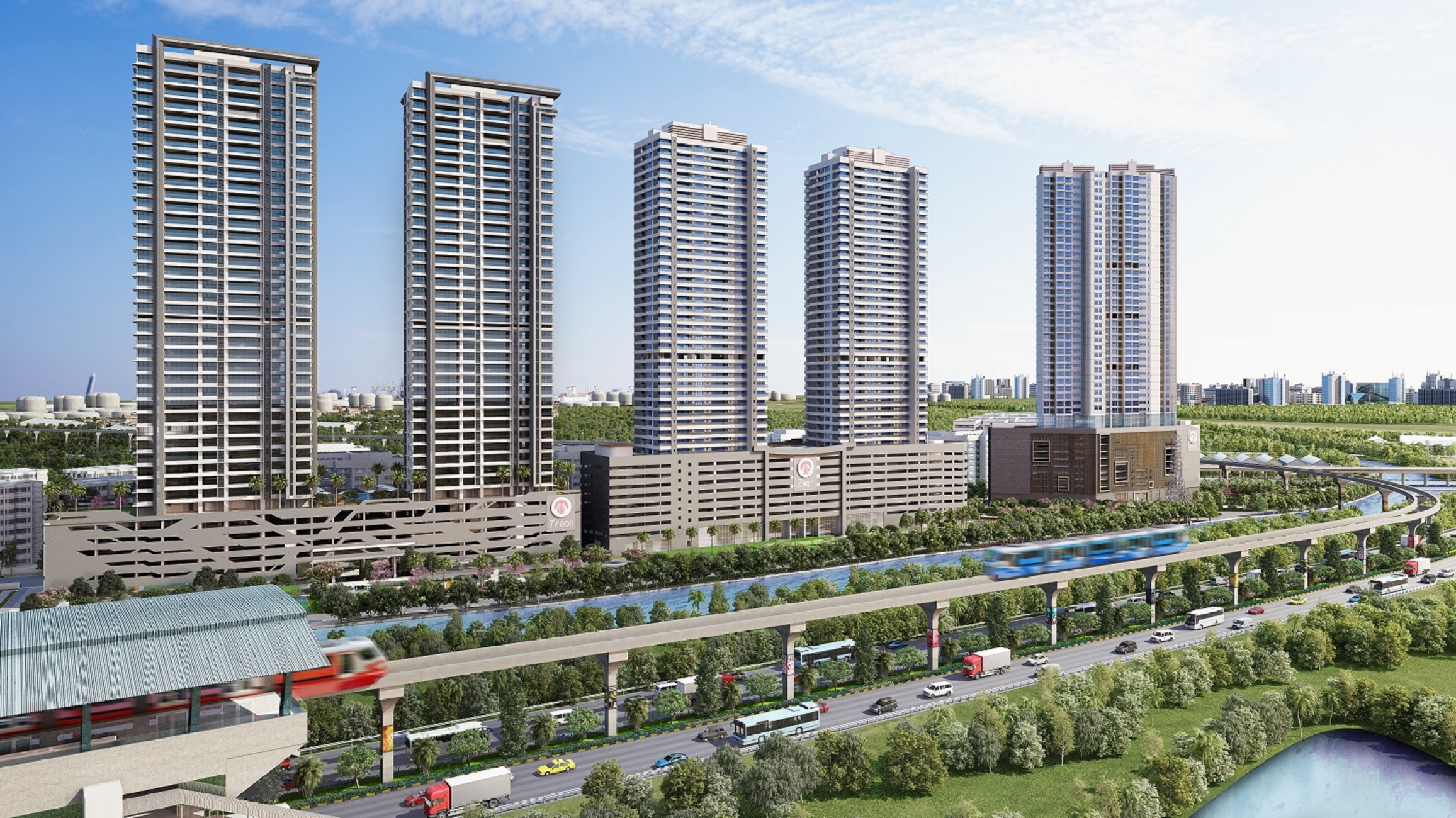 Ajmera I Land | next to Imax, Wadala East, Bhakti Park, Mumbai ...