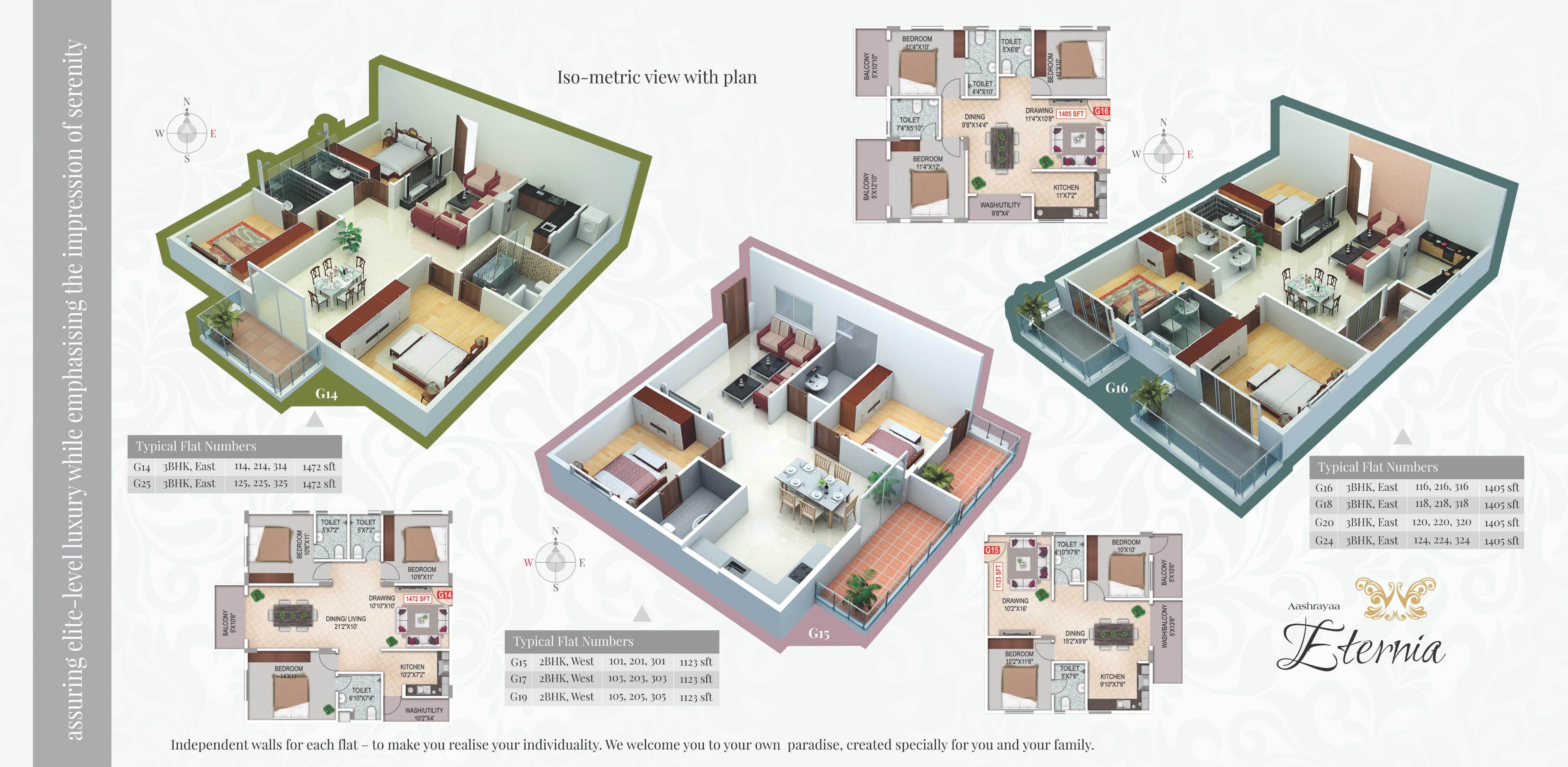 Aashrayaa Eternia | Begur Main Road, Vishwapriya Nagar Begur ...