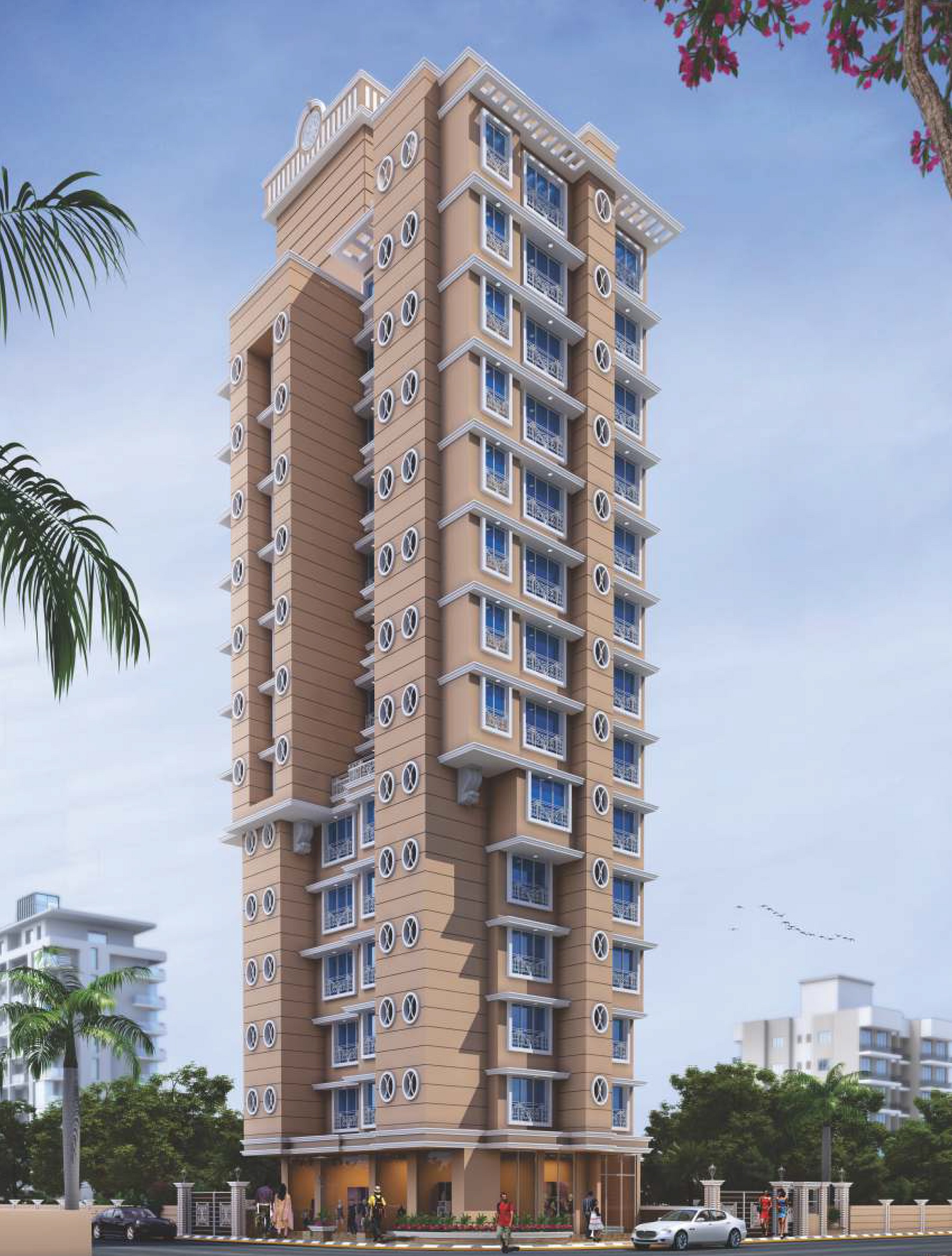 Sky Crest | Malad, Liberty Garden, Navy Colony, | Mumbai Apartments ...