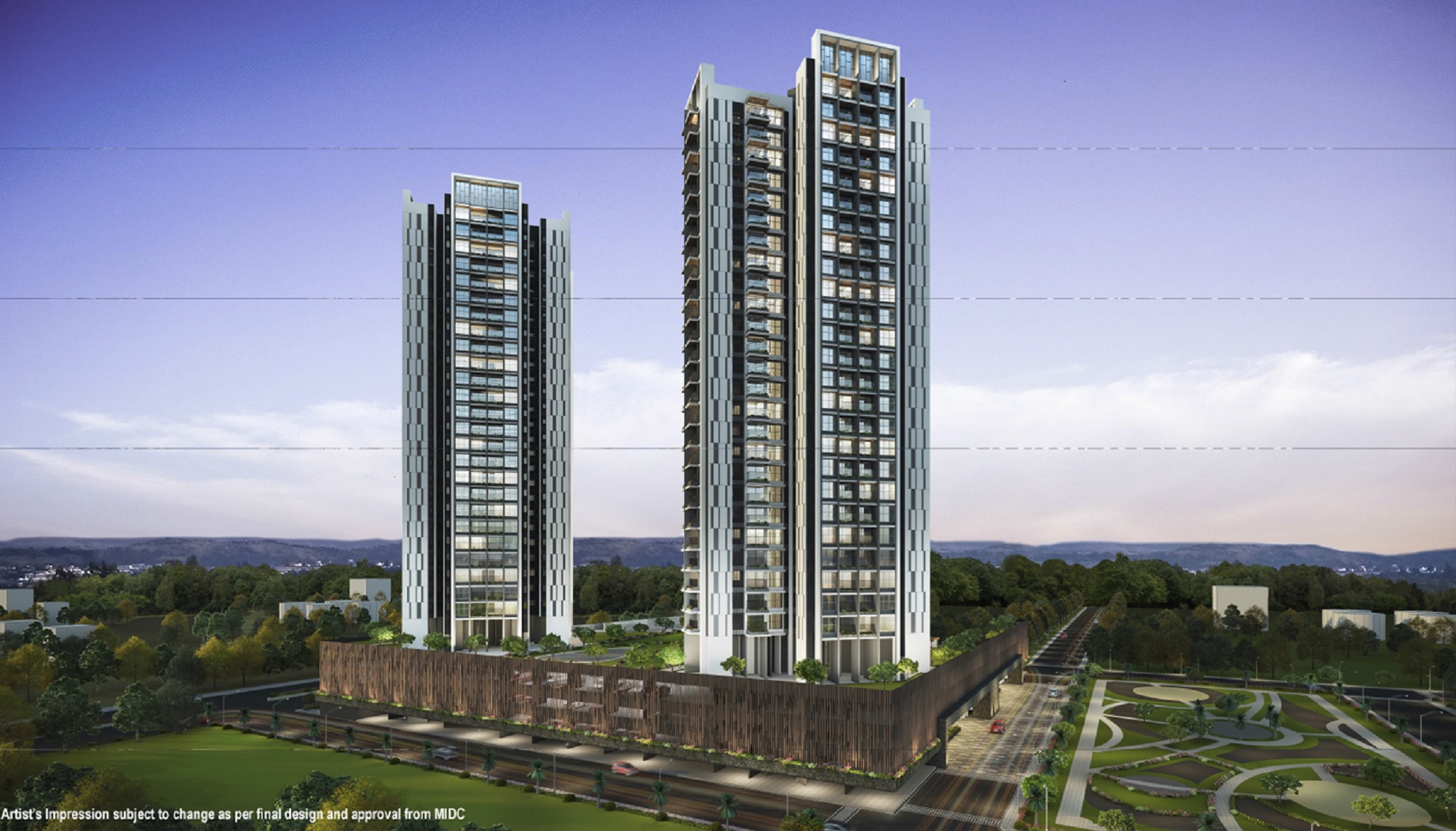 Raheja Solaris | next to Mind Space, MIDC Industrial Area, Juinagar ...