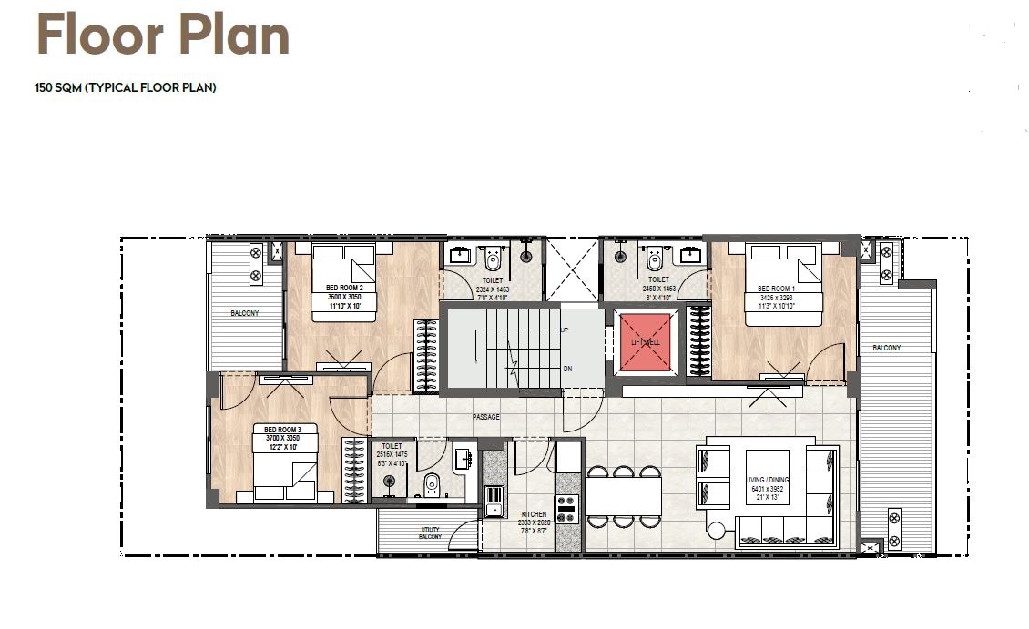 DLF Garden City Enclave | Crosswalk Mall Road, Sector 93, | Gurgaon ...