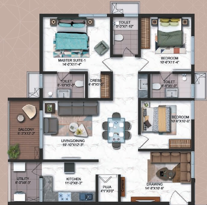 Candeur Crescent | Survey No. 106, 107, Lingampally, | Hyderabad ...