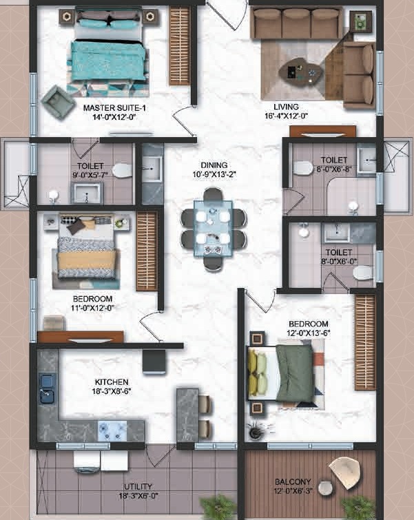 Candeur Crescent | Survey No. 106, 107, Lingampally, | Hyderabad ...