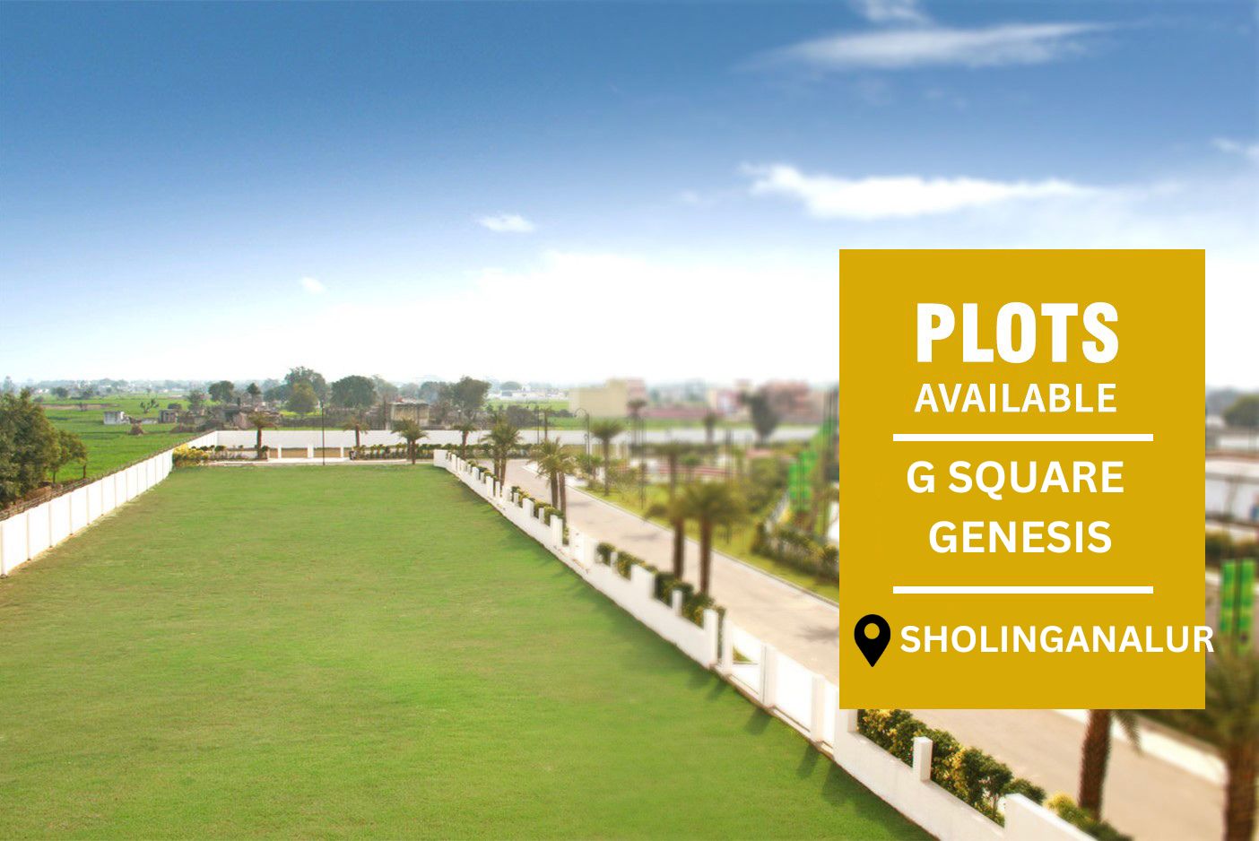 G Square Genesis | Rajiv Gandhi IT Expressway, | Chennai Plot ...