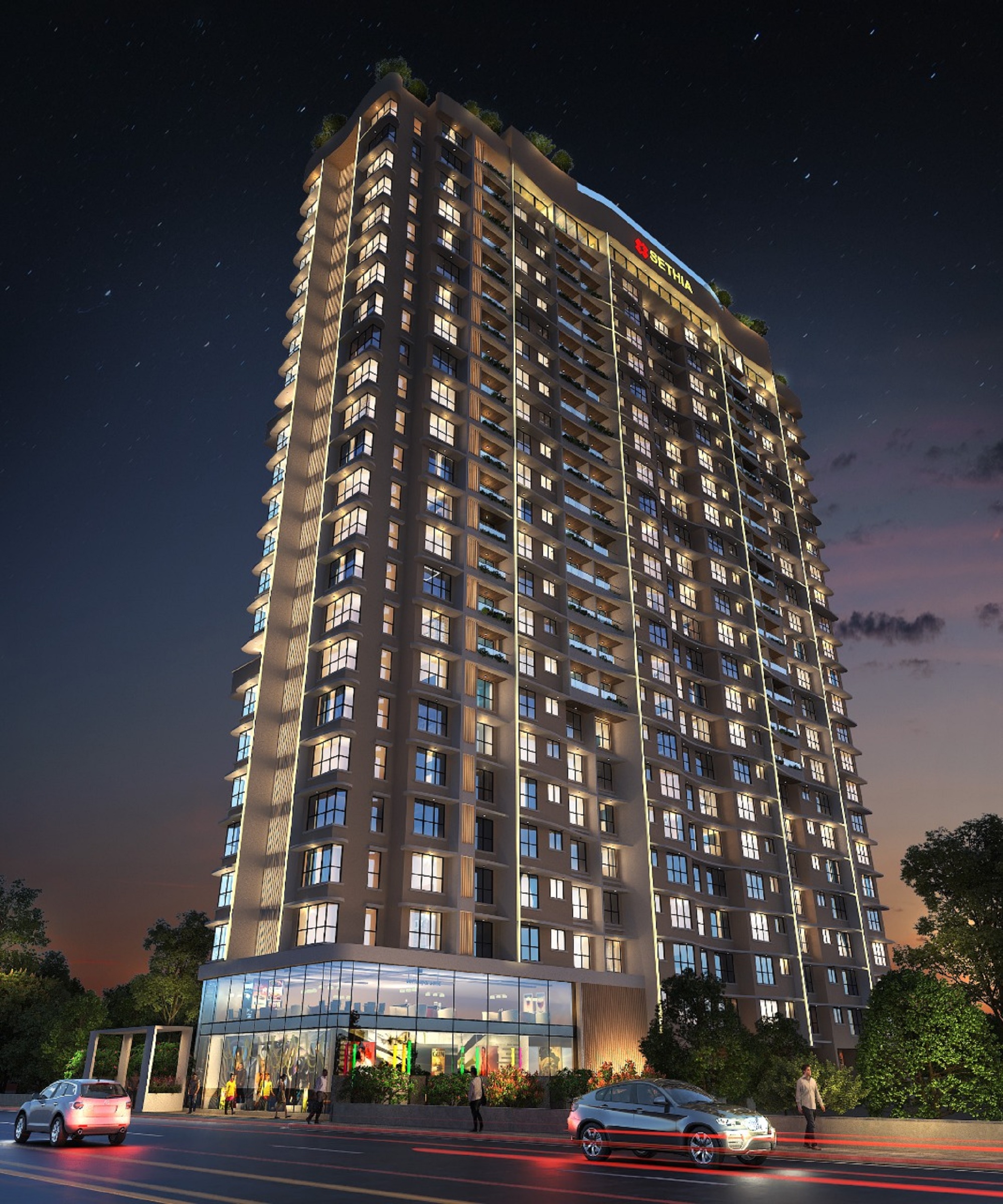 Sethia Marine View | L T Road, Gorai, Rd, next to Neelam Pride ...