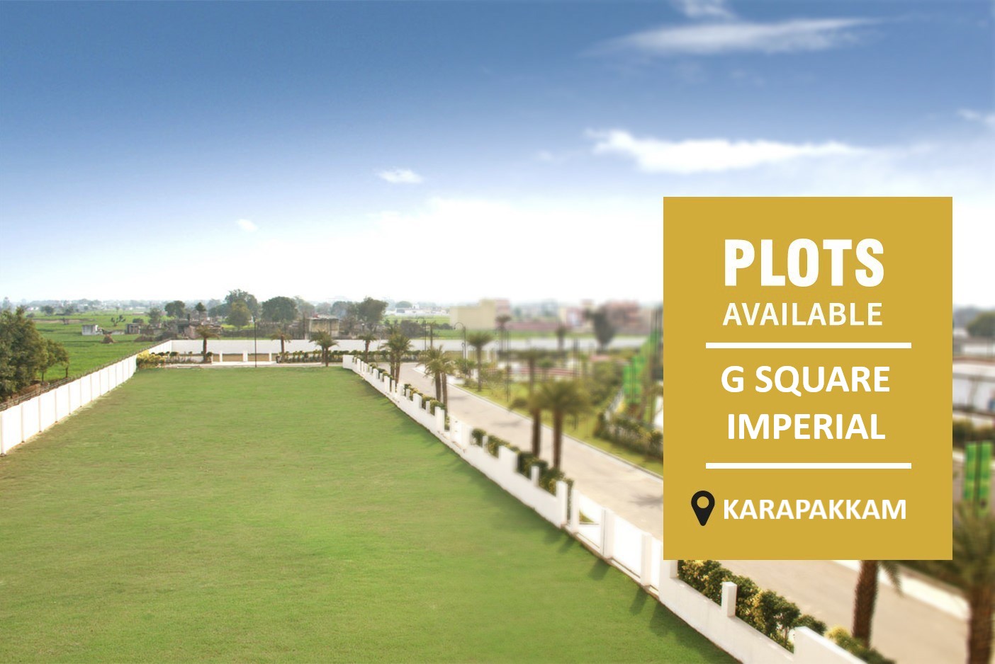 G Square Imperial | Rajiv Gandhi IT Expressway, | Chennai Plot ...