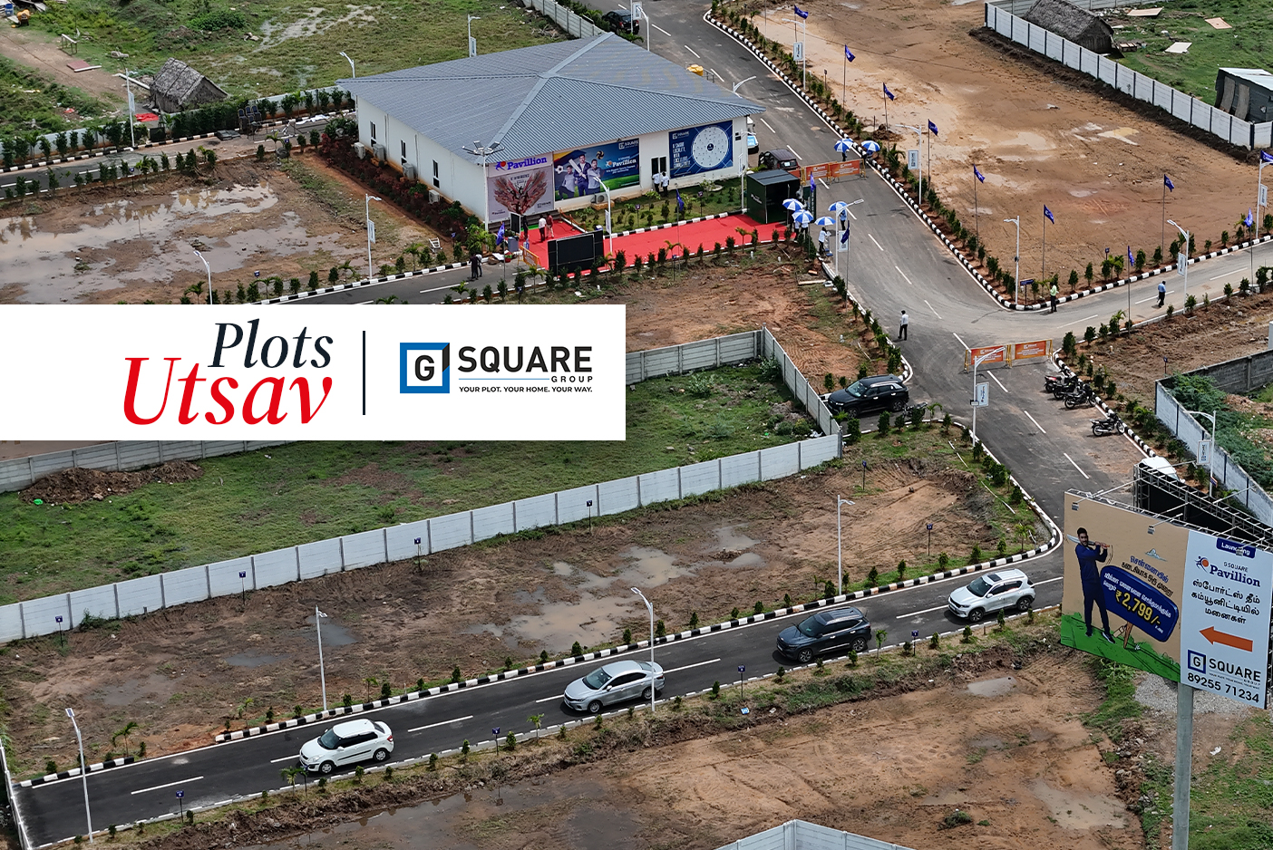 G Square Pavillion | Singaperumal Koil Main Road, | Chennai Plot ...