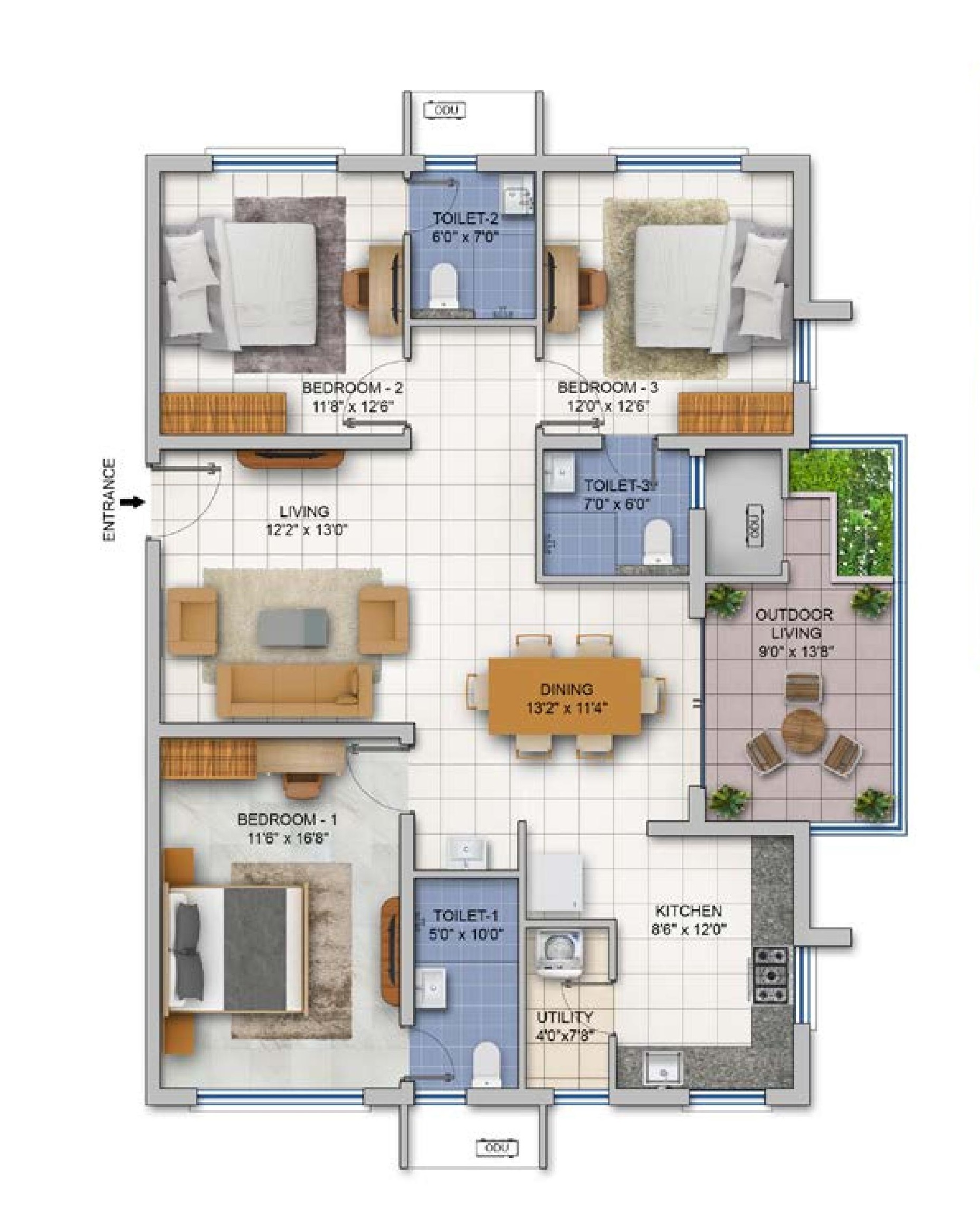 ASBL Spire | Gandipet, | Hyderabad Apartments properties | JLL Homes