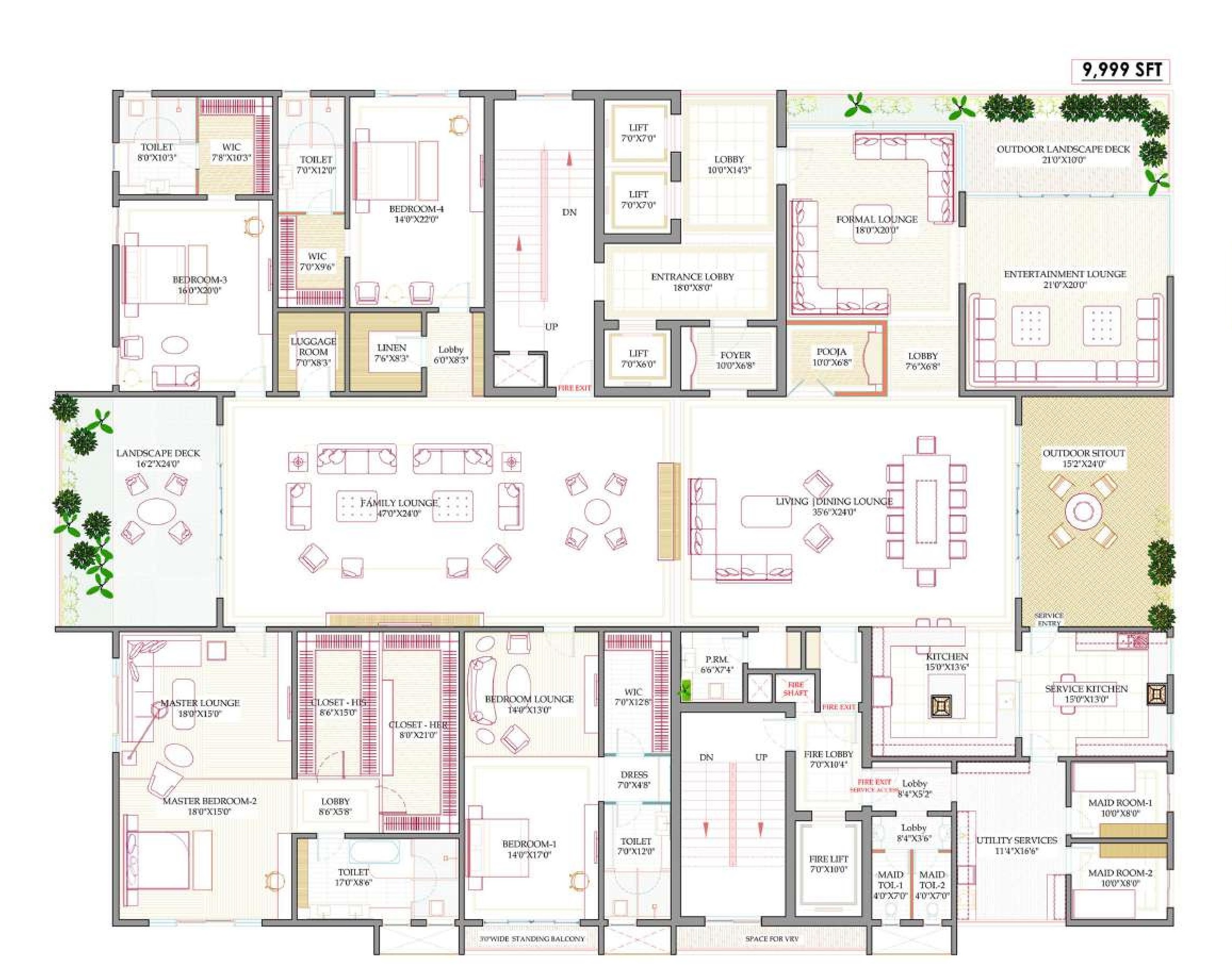Western Marina | Keystone School Road, | Hyderabad Apartments ...