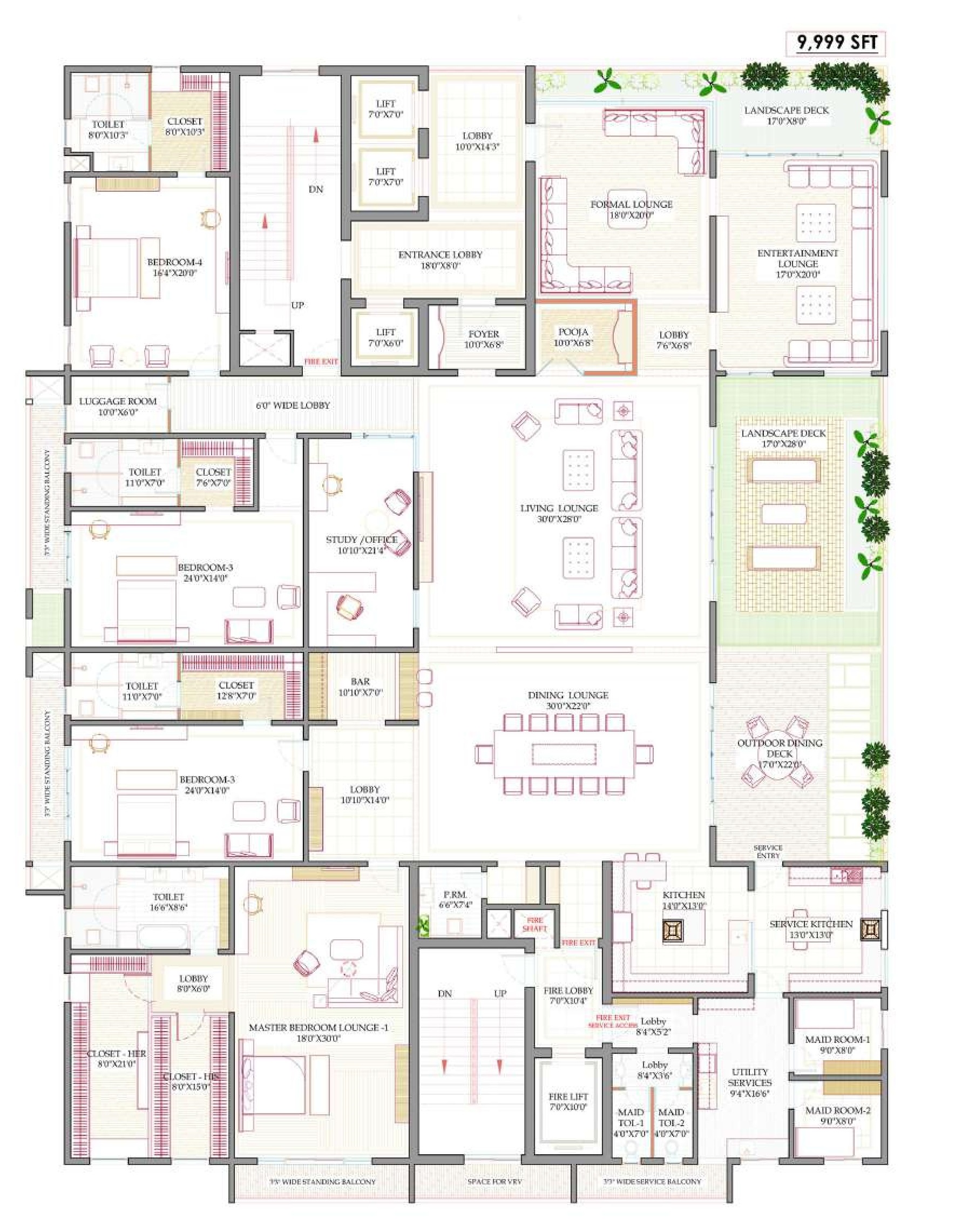 Western Marina | Keystone School Road, | Hyderabad Apartments ...