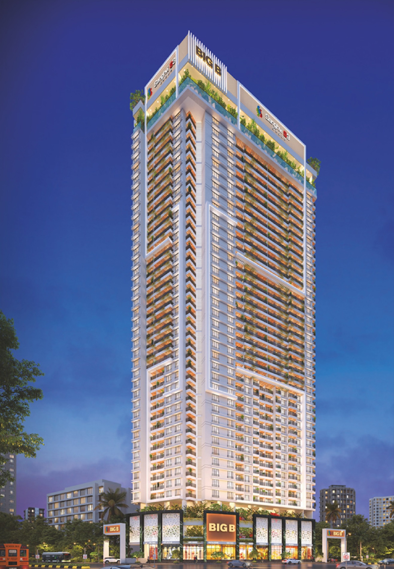 Sanghavi S3 Skygreen | Codename Big B Codename Big B, Near Hermitage ...