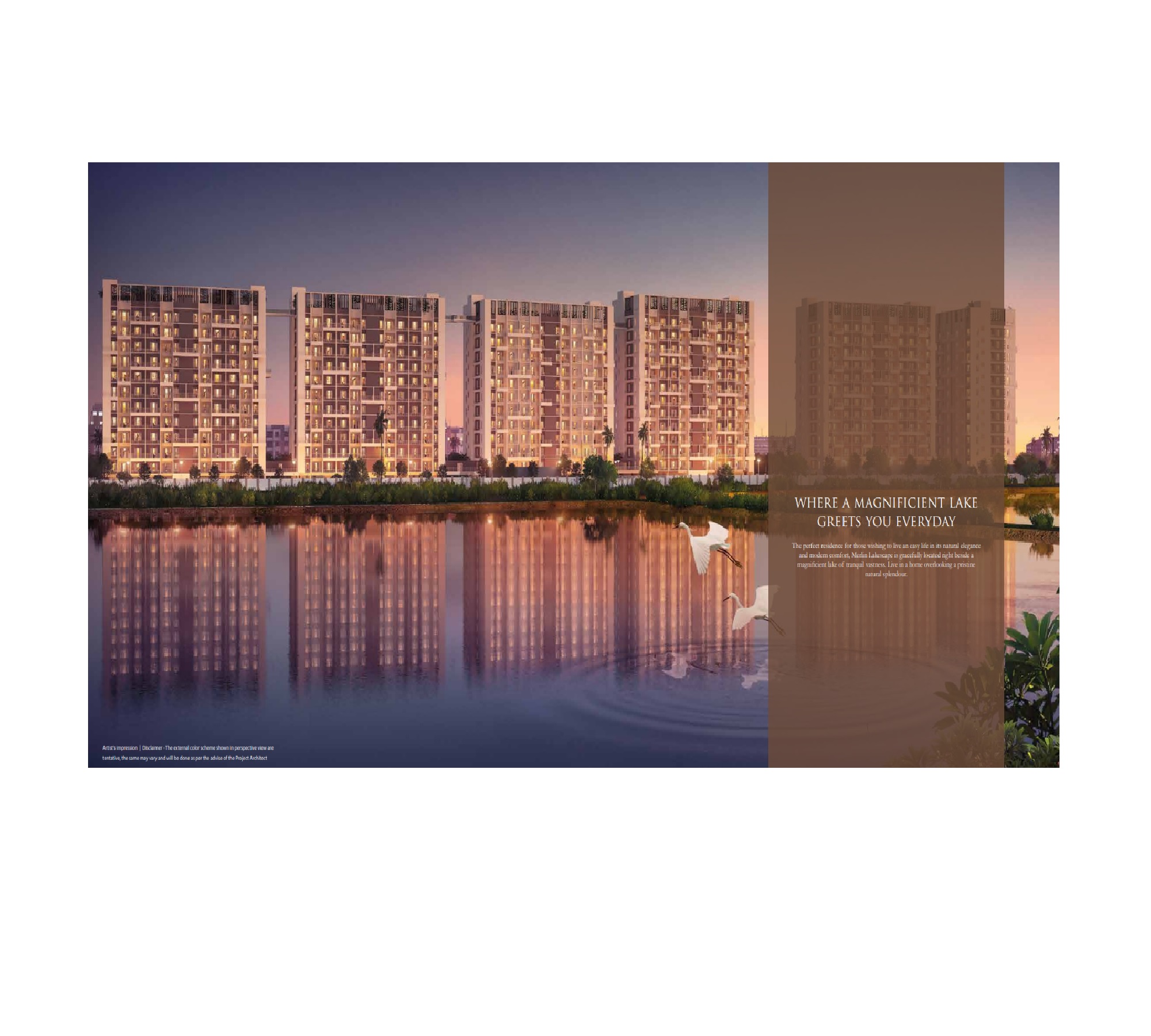 Merlin Lakescape | Patharghata Rd, Mouza - Chapna, Newtown PS. Rajarhat ...