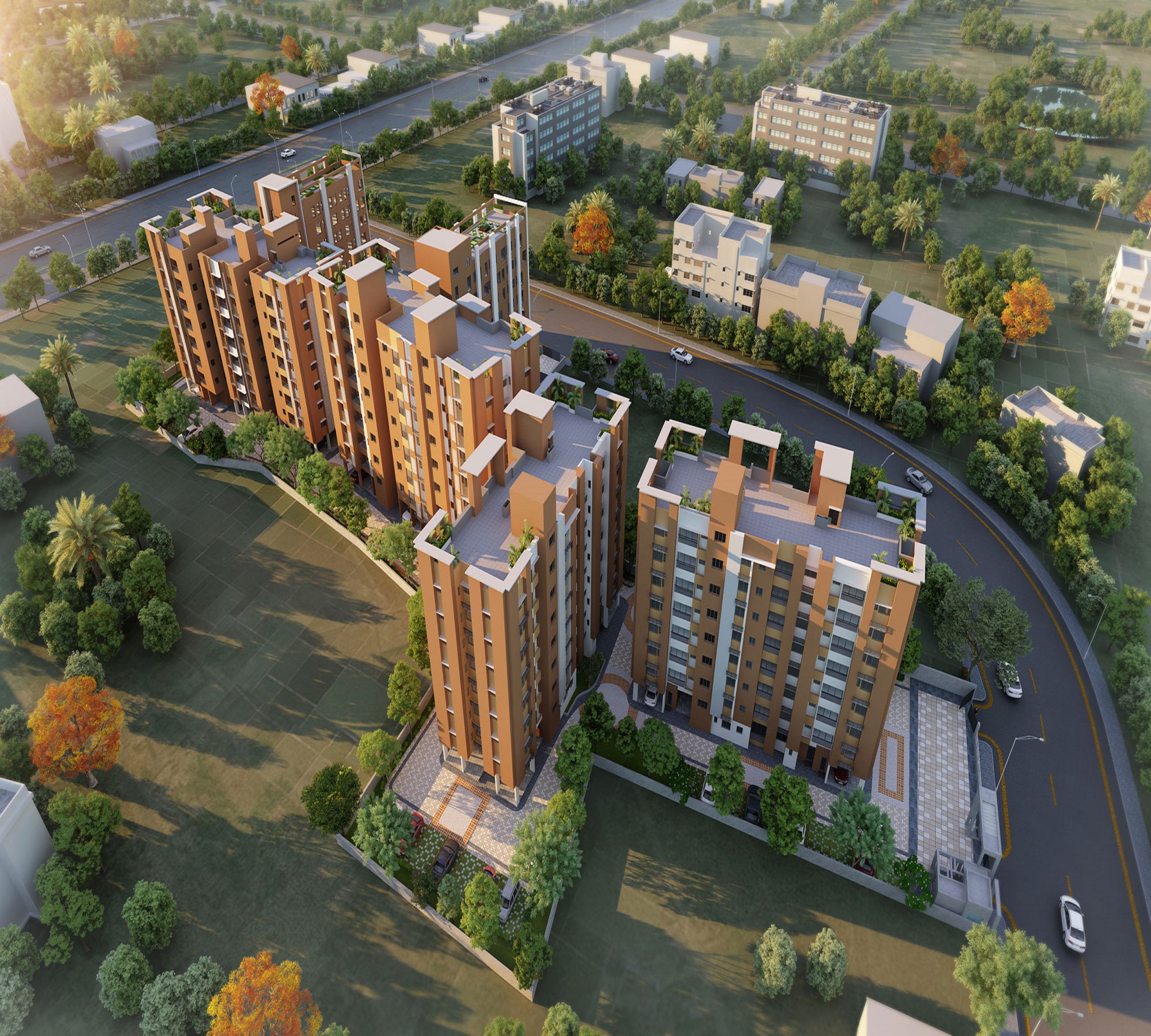 Sunshine Enclave | Patharghata Road ,Chapna, Newtown Kolkata ...