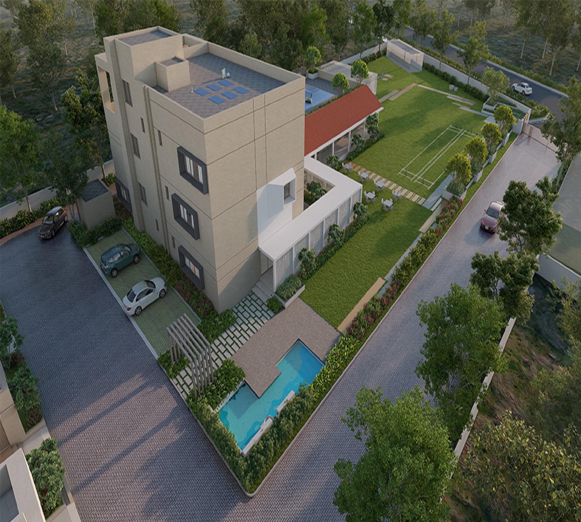 Meraki - The Soul Villas | JL No 15, Mouza – Raspunja, Bakrahat Road P ...