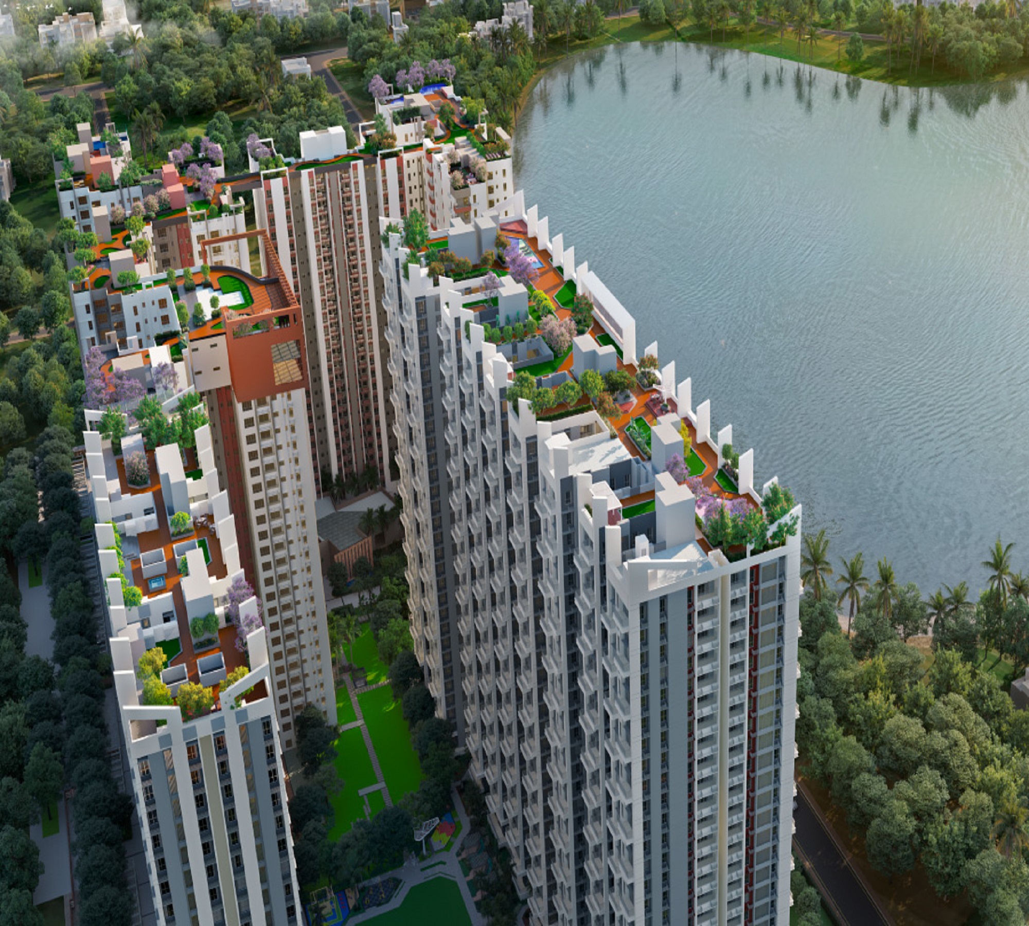 Serenia | 561/A Lake View Park Rd, Bonhooghly Government Colony ...