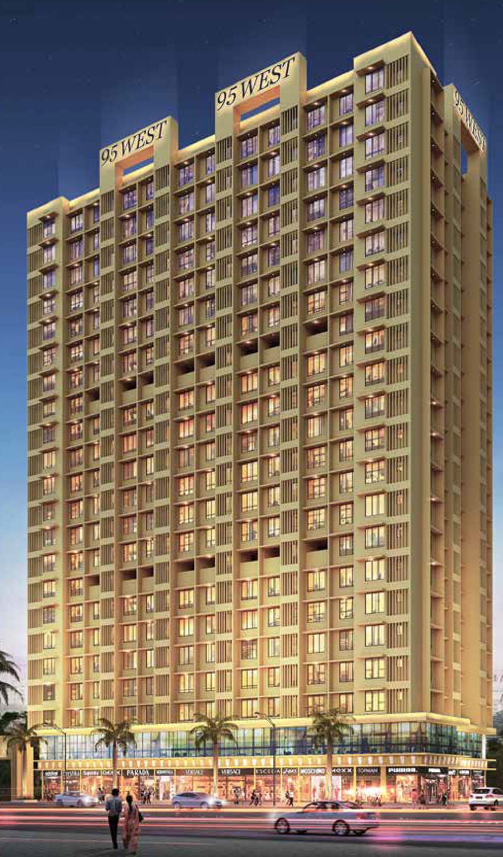 95 West | Adjecent, 95 WEST, Azad Nagar, Abdul Marg, to, Marve Rd ...