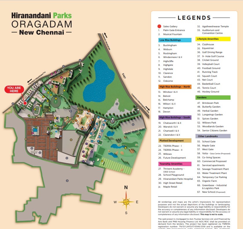 Hiranandani Parks The Tierra | Singaperumal - Oragadam Highway ...