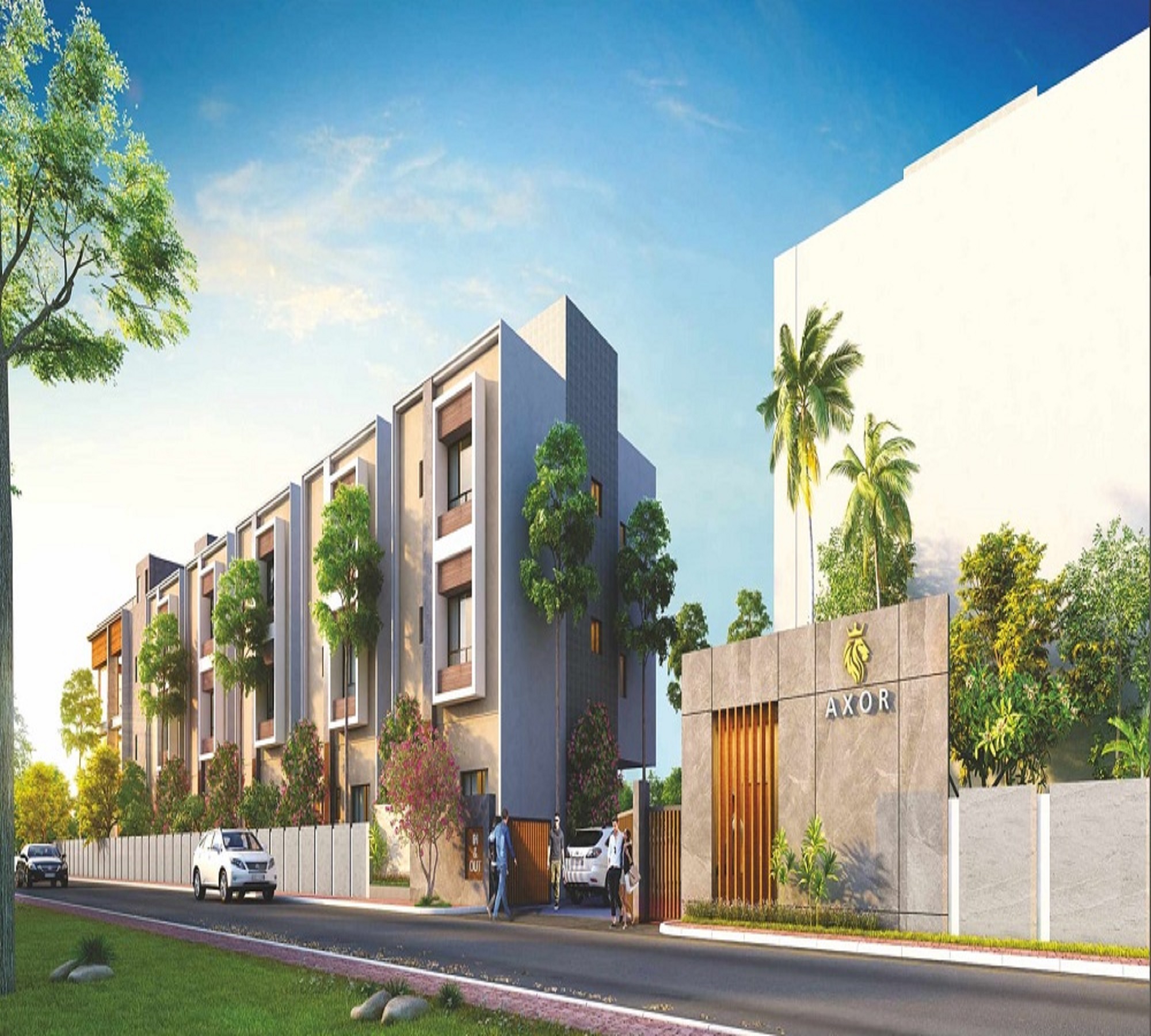 Axor | HFHV+M6H, Chakpachuria Rd, AA II, Newtown, | Kolkata Villas ...