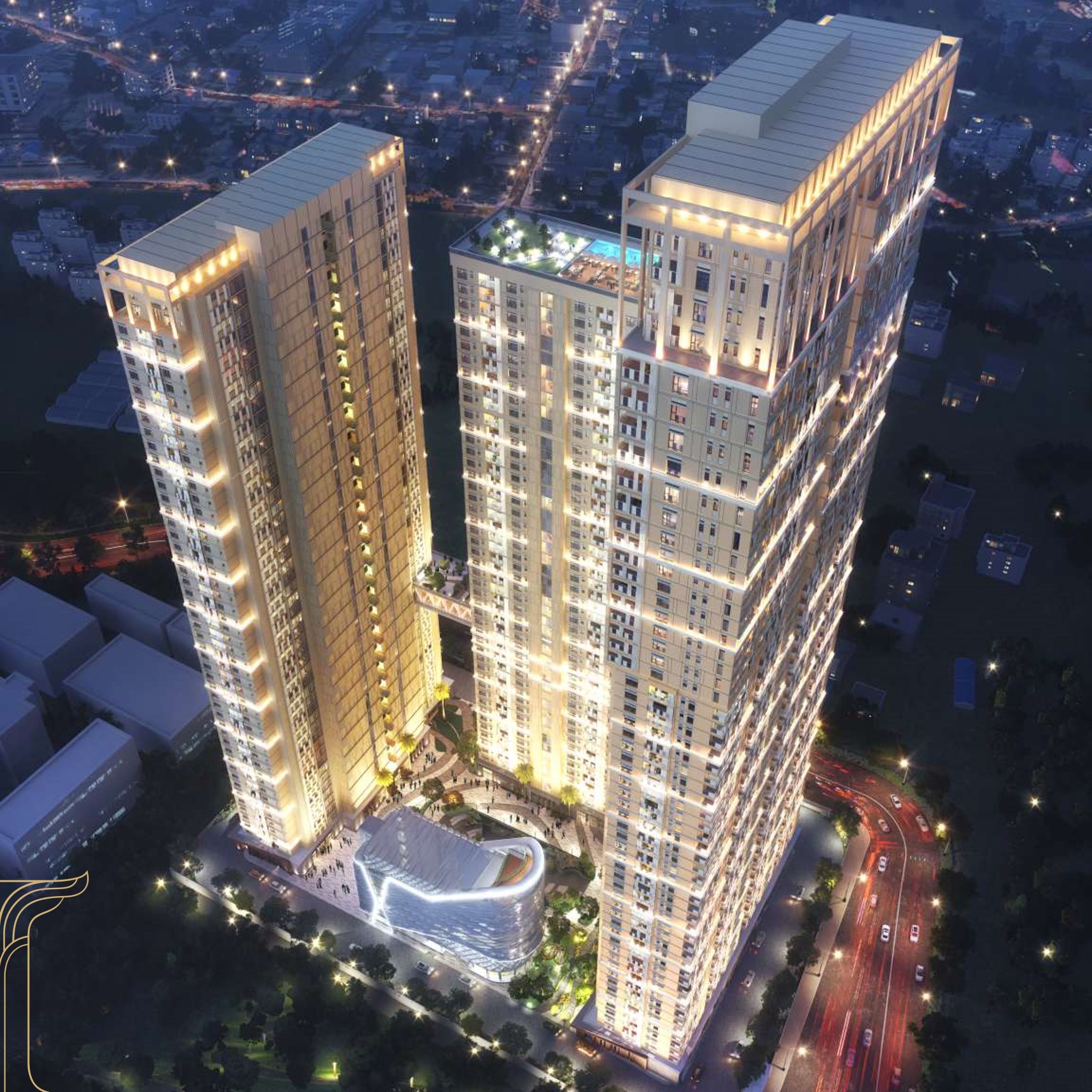 Trilight | Golden Mile Exit Road, | Hyderabad Apartments properties ...