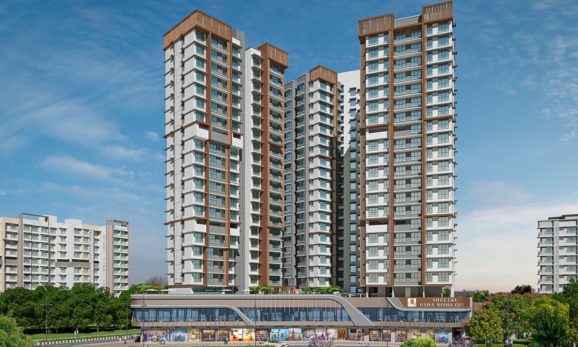 Sheetal Usha Nisha | Divya park, Jankalyan nagar, | Mumbai Apartments ...