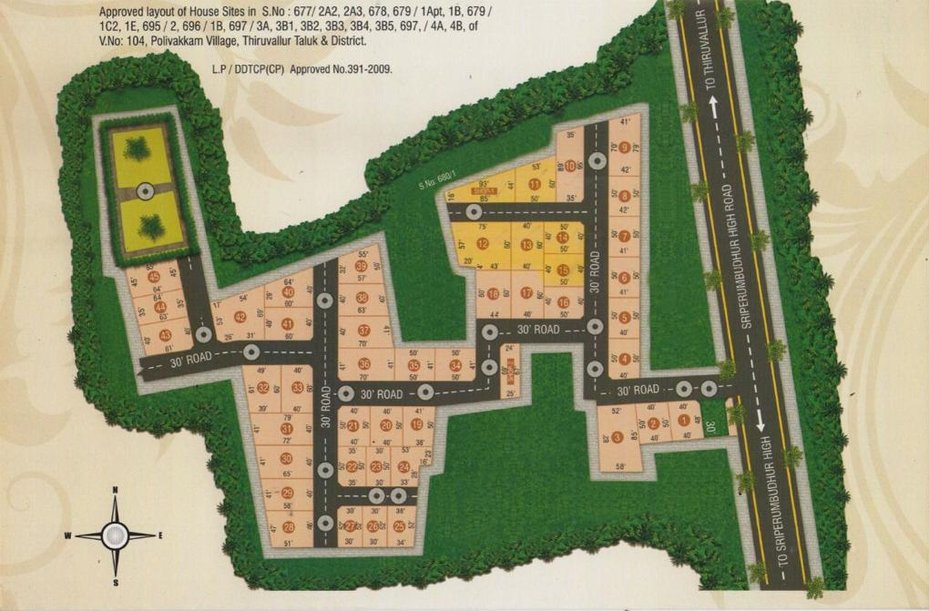 Adroit41 | Sri Andal Nagar, Ikkadu, | Chennai Plot properties | JLL Homes